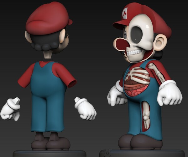 ArtStation - SUPER-MARIO 3D PRINT READY STL+FBX MODEL | Resources