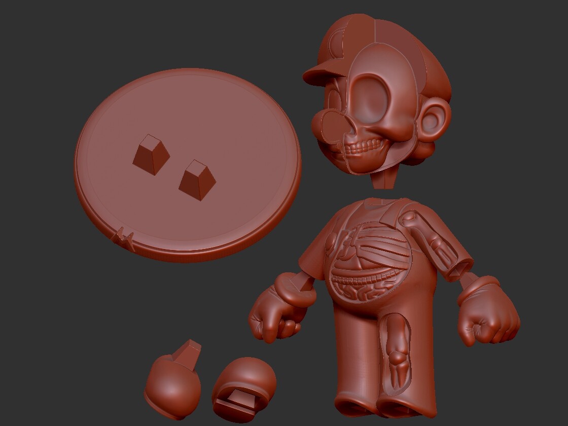 ArtStation - SUPER-MARIO 3D PRINT READY STL+FBX MODEL | Resources