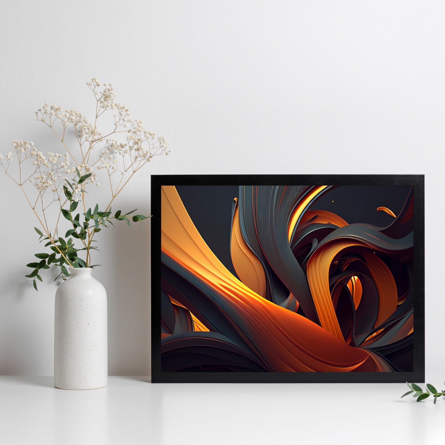 ArtStation - Abstract Decor Wall Art, Home Decor Art, Original Abstract ...