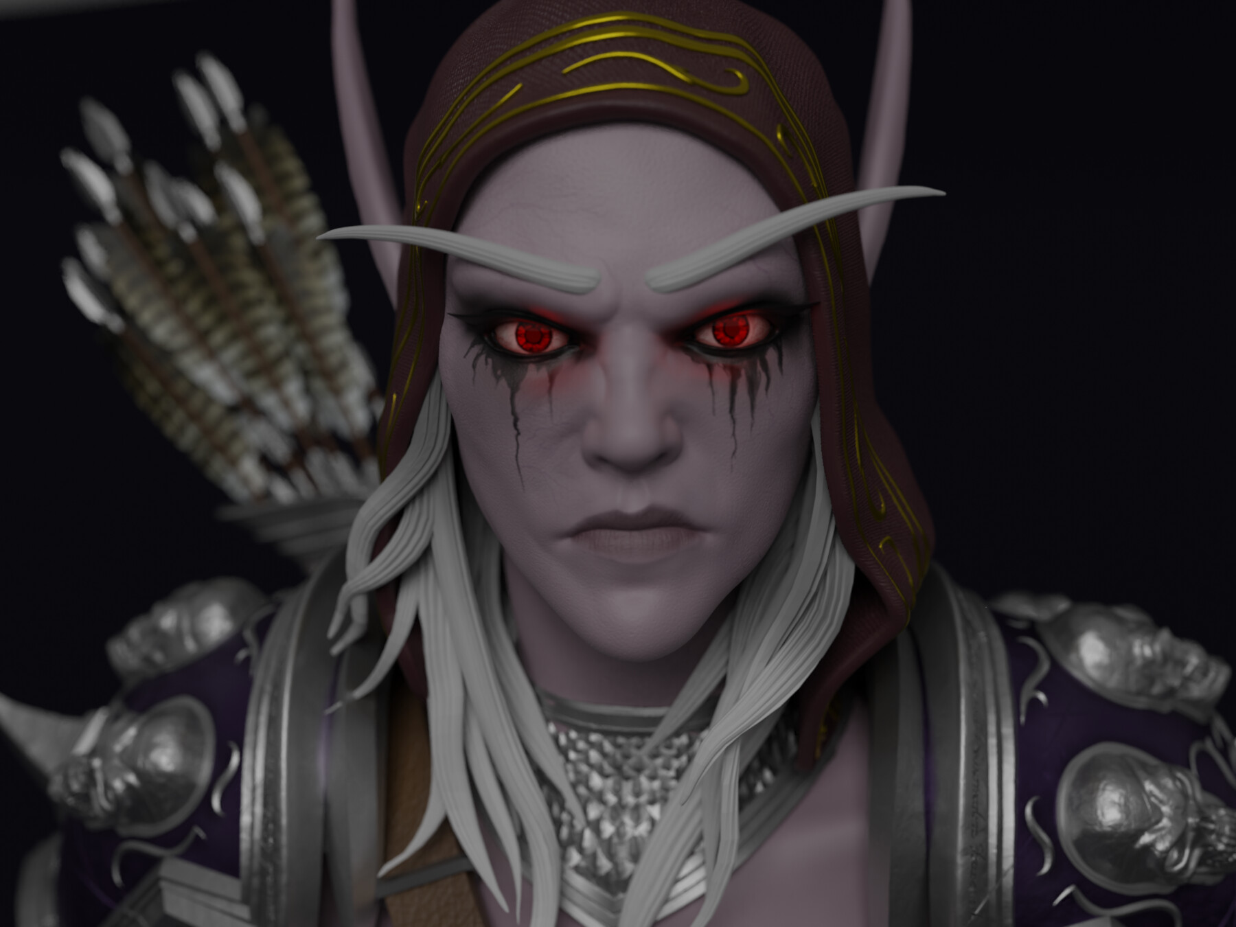 ArtStation - Sylvanas Windrunner figure | Resources