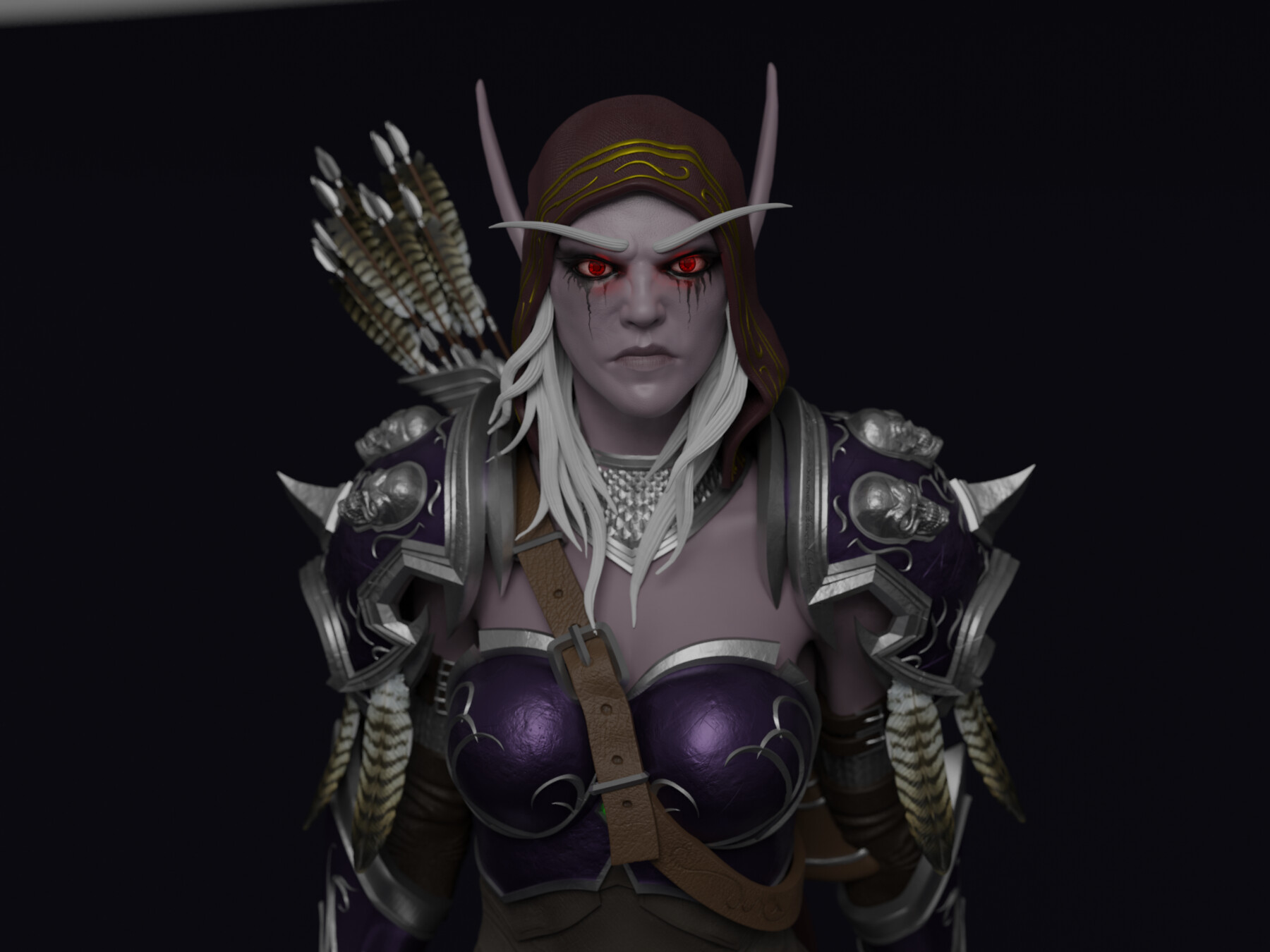 ArtStation - Sylvanas Windrunner figure | Resources