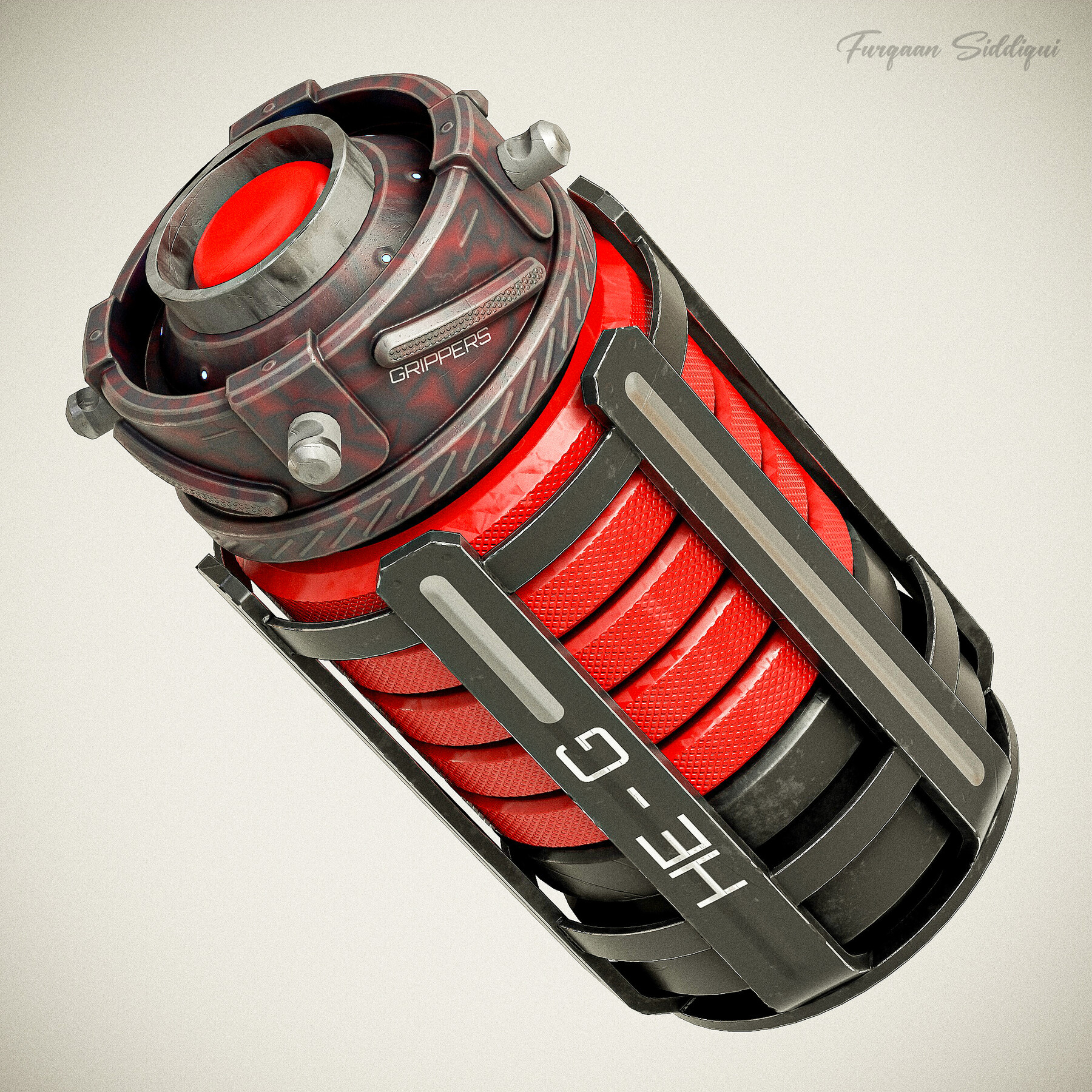 ArtStation - Sci-fi Grenades V8 PBR | Game Assets