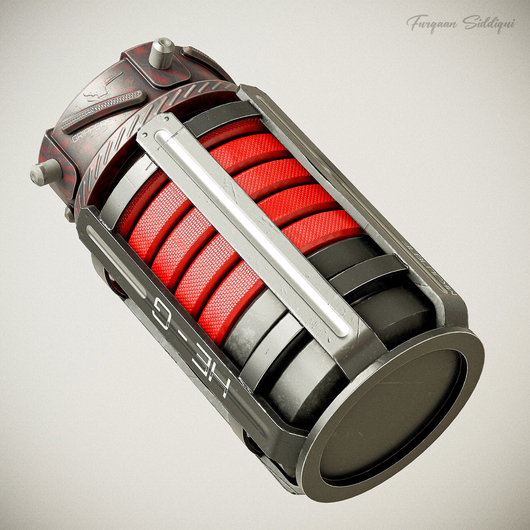 ArtStation - Sci-fi Grenades V8 PBR | Game Assets