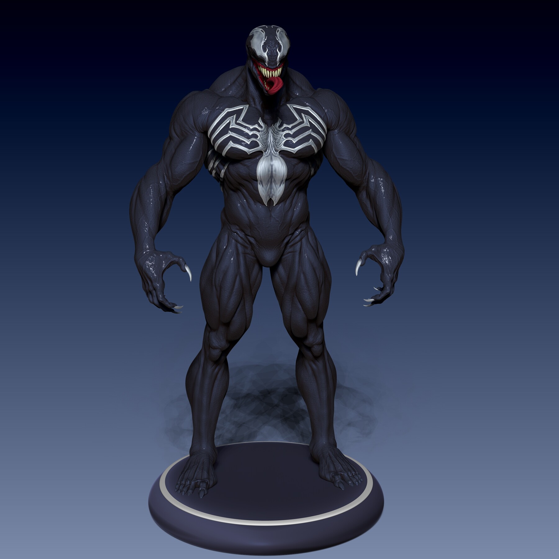 ArtStation - Venom for 3D printing | Resources
