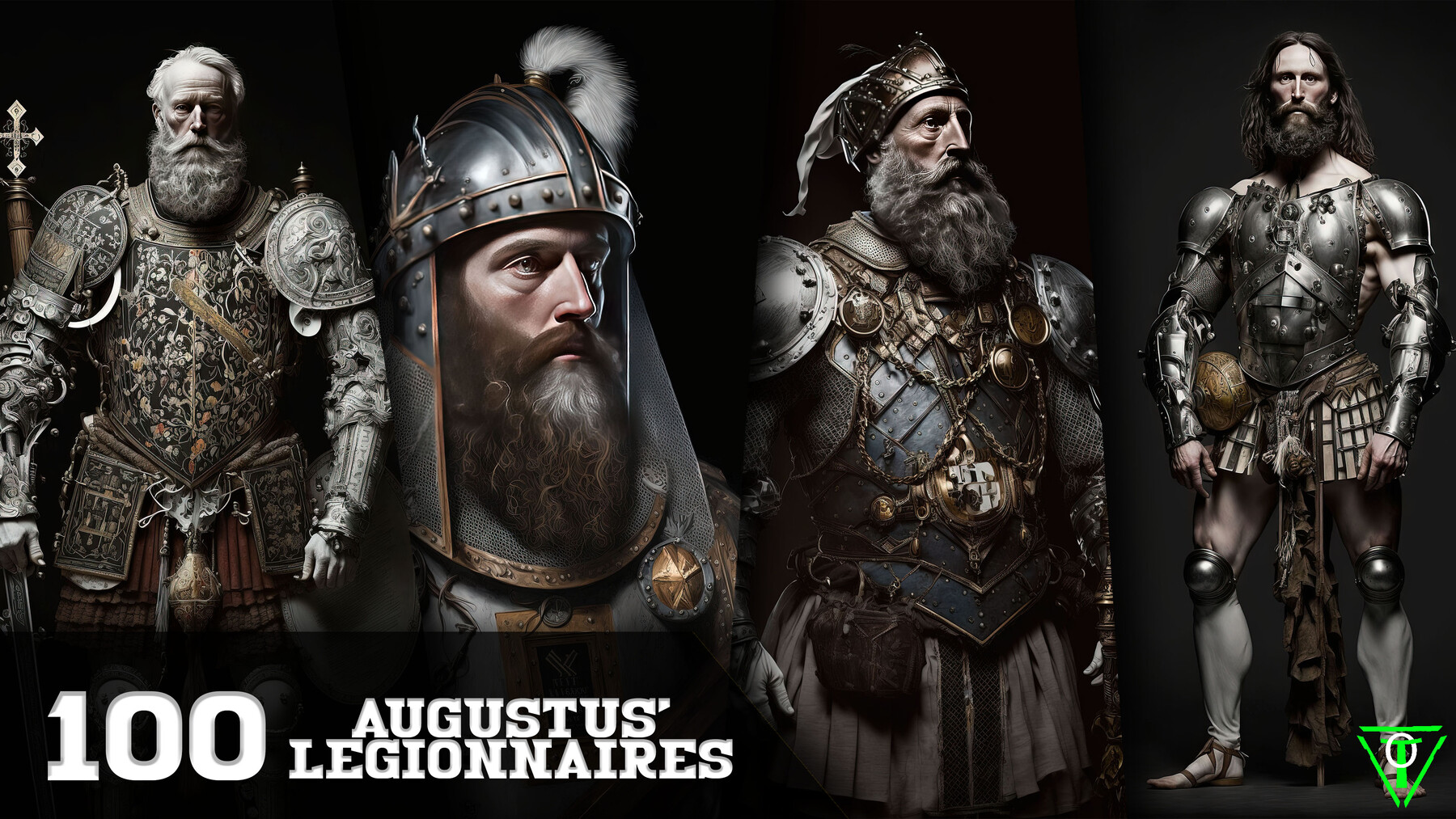 ArtStation - 100 Augustus`legionnaires (More Than 8K Resolution) | Artworks