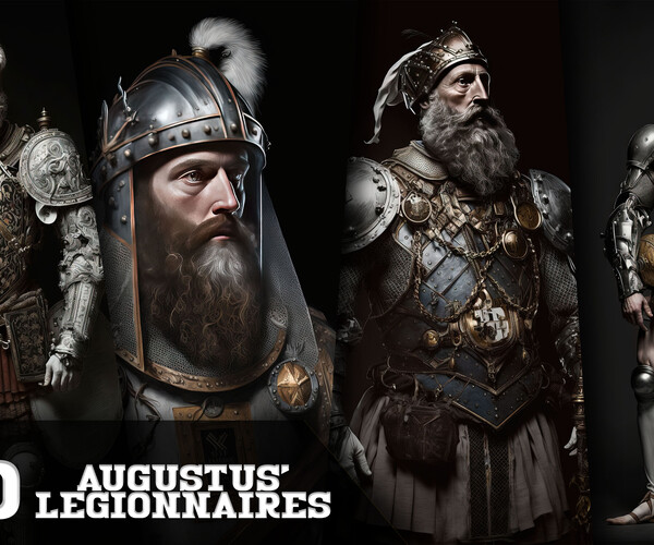 ArtStation - 100 Augustus`legionnaires (More Than 8K Resolution) | Artworks