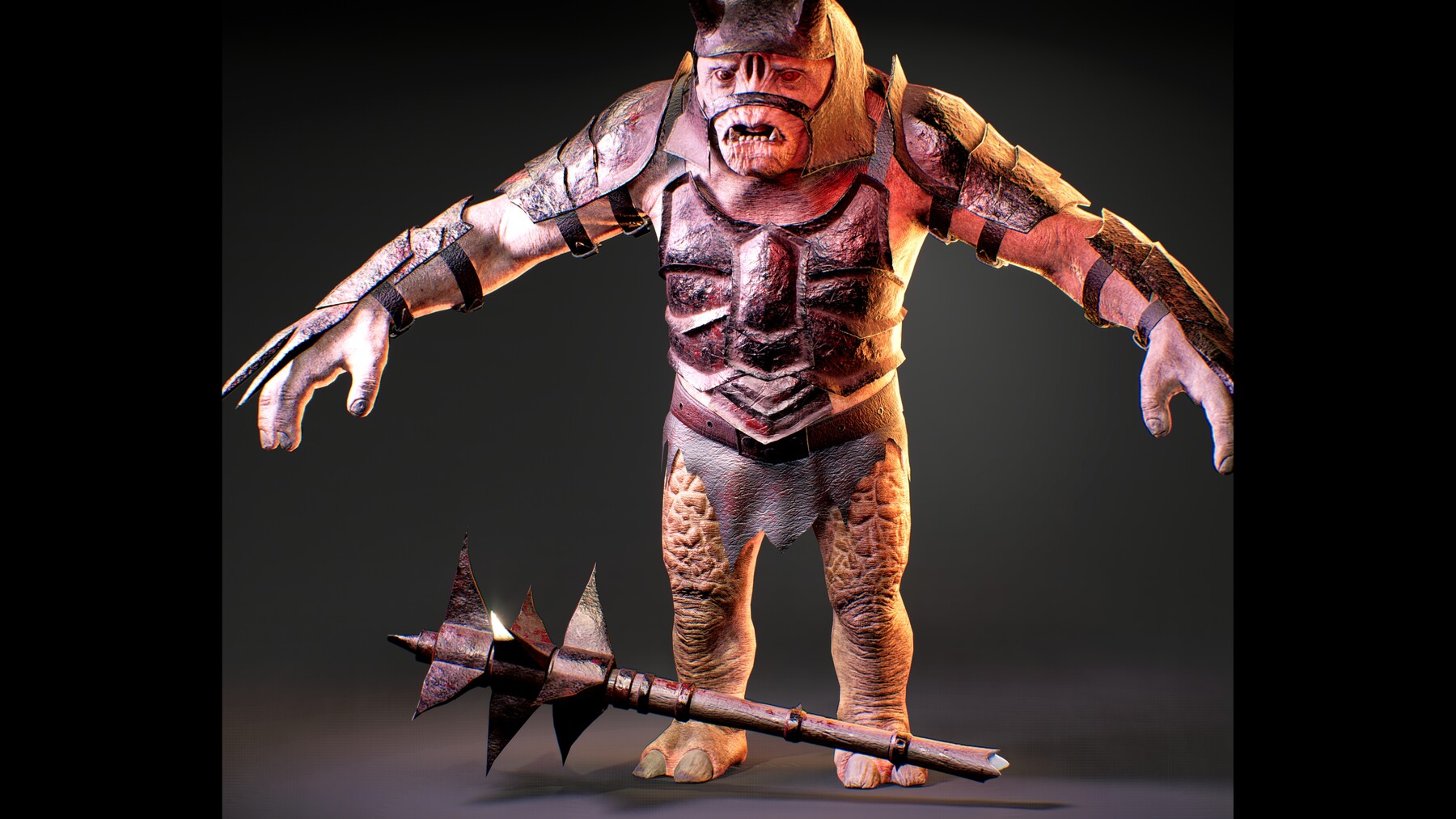 ArtStation - Attack Troll Game Character (UE5) | Game Assets