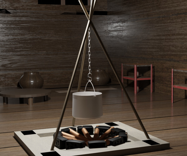 ArtStation - Chinese House 2 | Game Assets