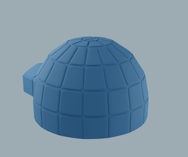 ArtStation - Igloo 3D Model | Resources
