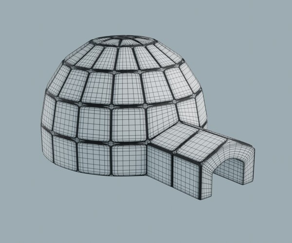 ArtStation - Igloo 3D Model | Resources