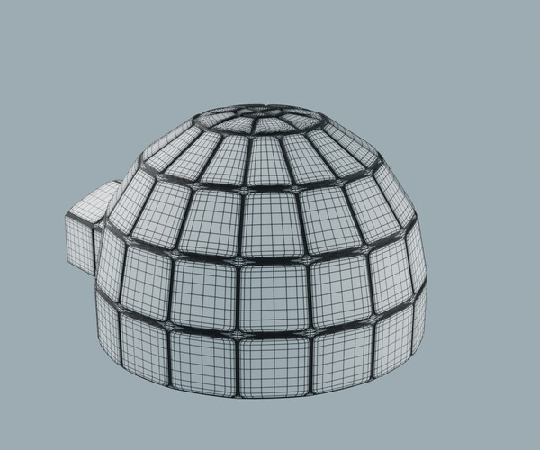 ArtStation - Igloo 3D Model | Resources