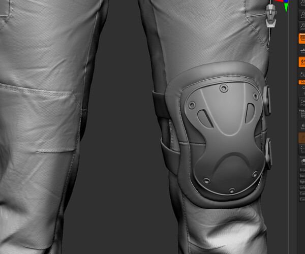 ArtStation - Zbrush Plugin——Mirror All Visible Subtools In One Click | Resources
