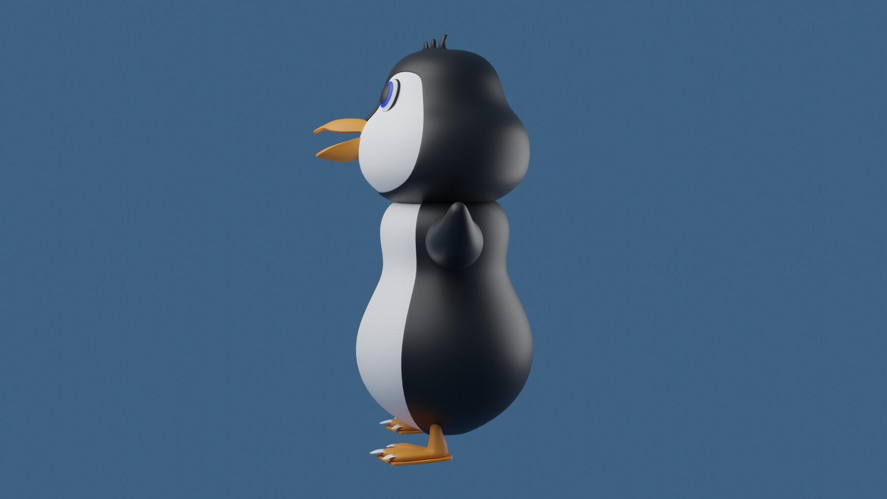 ArtStation - Penguin 3D Model | Resources