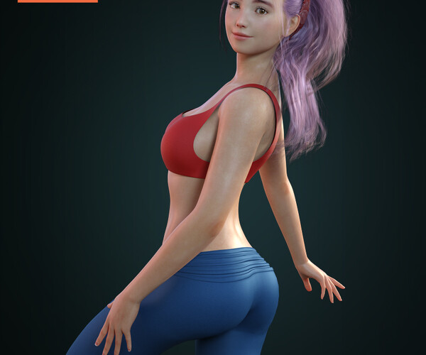 ArtStation - Hika for G8F | Resources