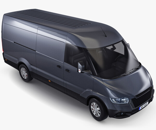 ArtStation - Generic Commercial Cargo Van M 3 | Resources