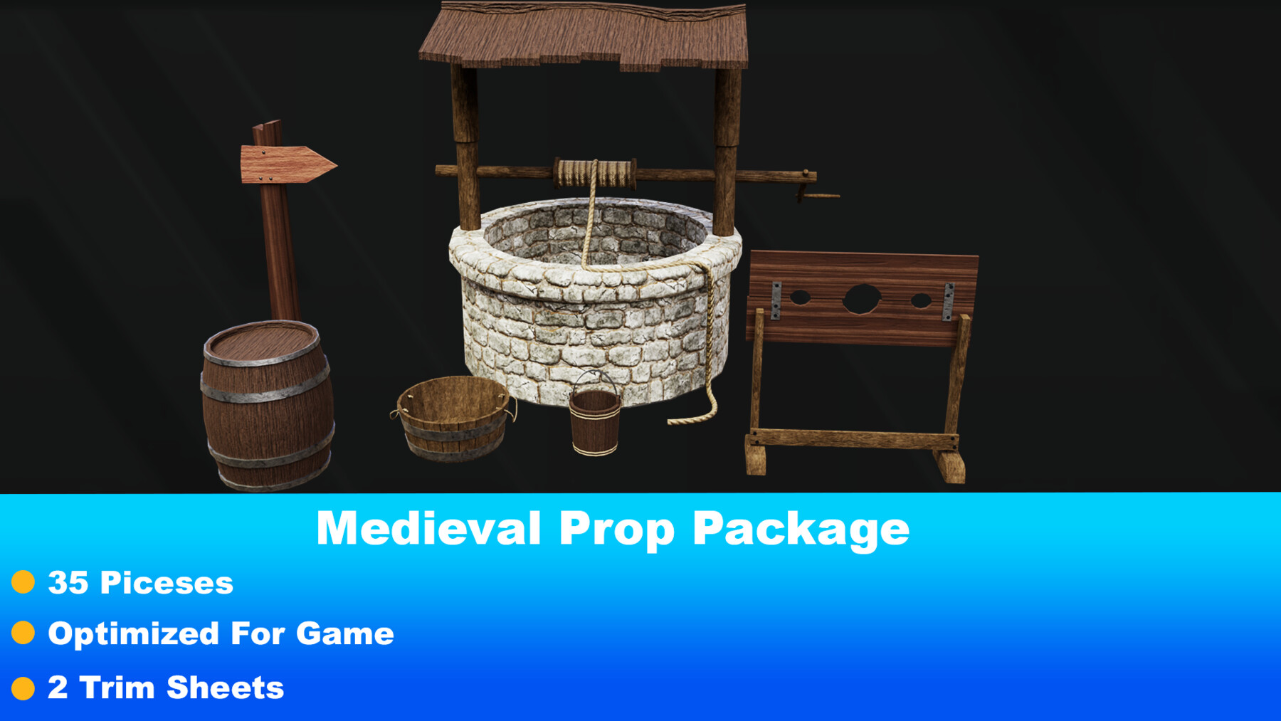 ArtStation - Medieval Prop Package | Game Assets