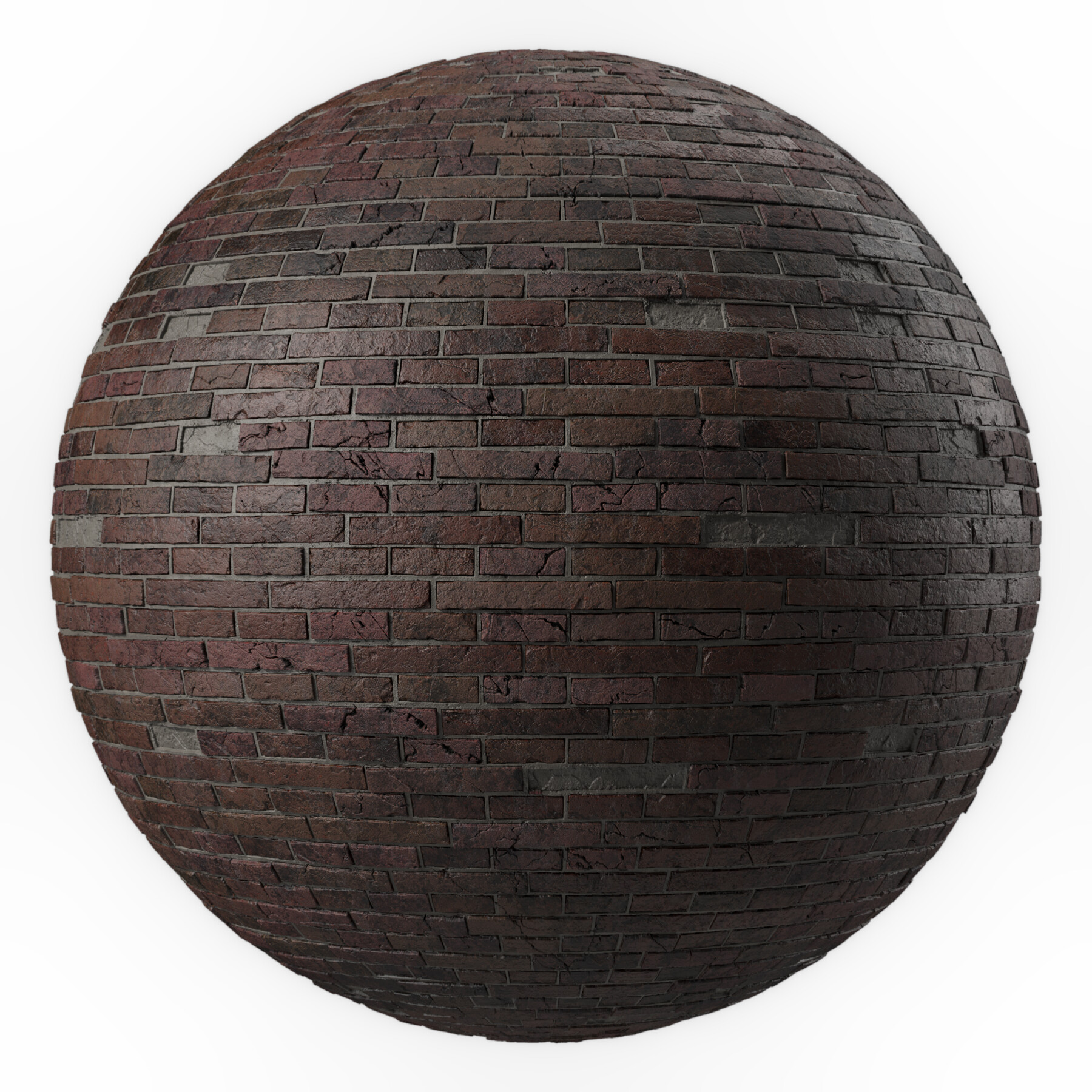 ArtStation - Bricks Materials 34- By Moss and Brick Damaged | Pbr 4k ...