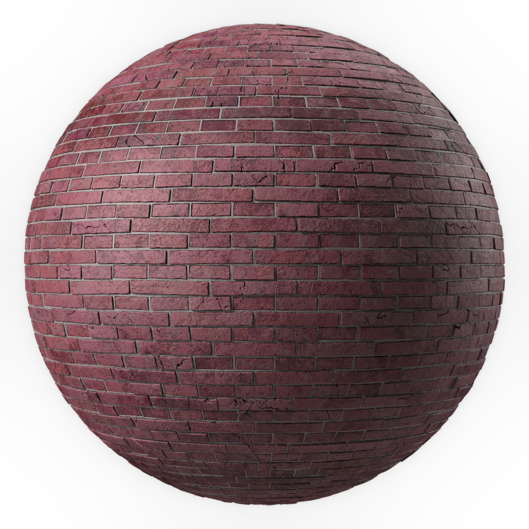 ArtStation - Bricks Materials 35- By Moss and Brick Damaged | Pbr 4k ...