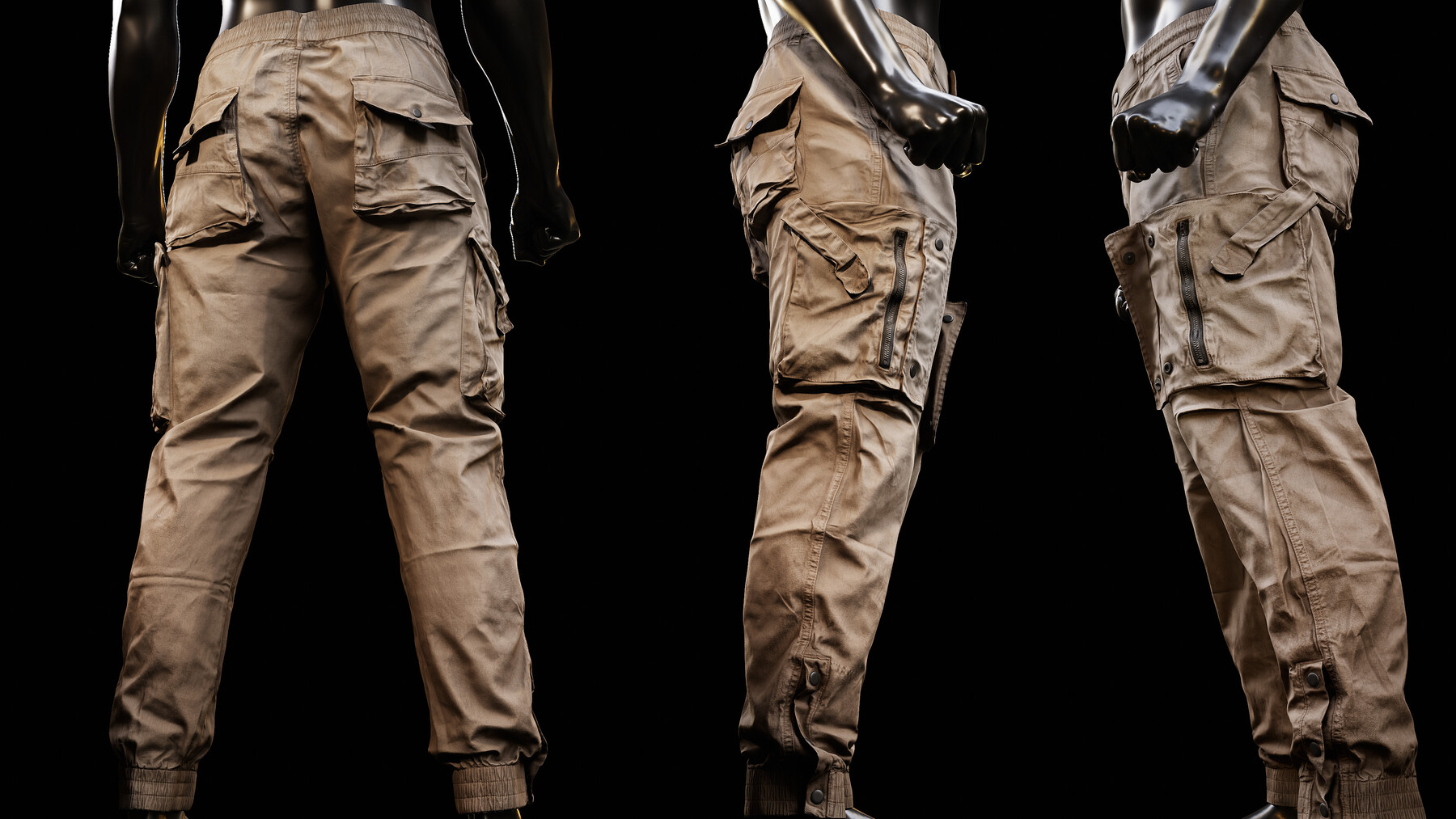 ArtStation - Cargo Pants 001 | Game Assets