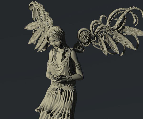 ArtStation - 3D Game Assets 3D Printed Models Angel Figures | Resources