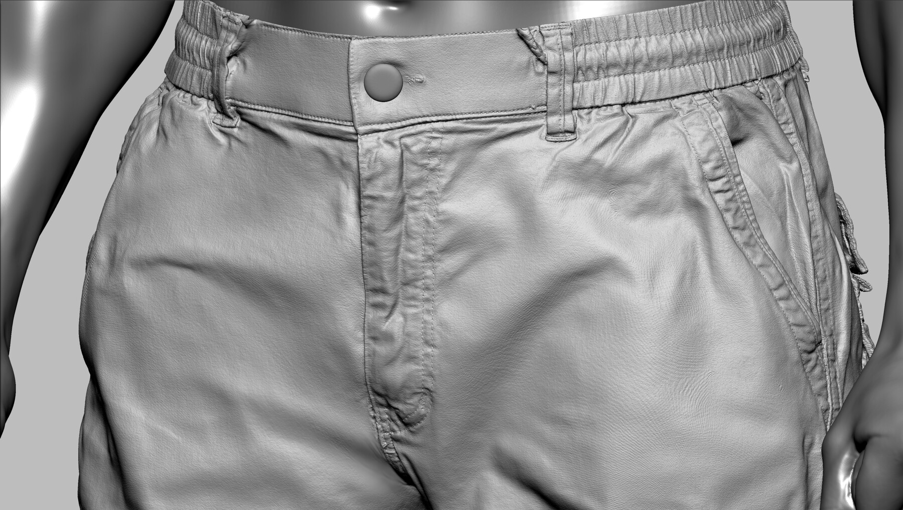 ArtStation - Cargo Pants 001 | Game Assets