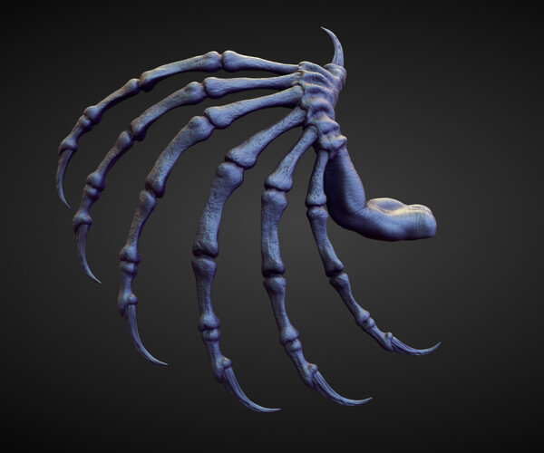 ArtStation - WING4 high poly sculpt | Resources