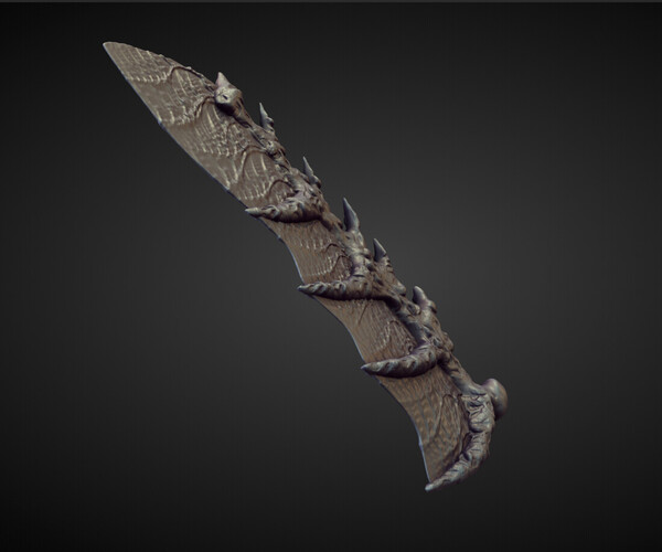 ArtStation - WING13 high poly sculpt | Resources