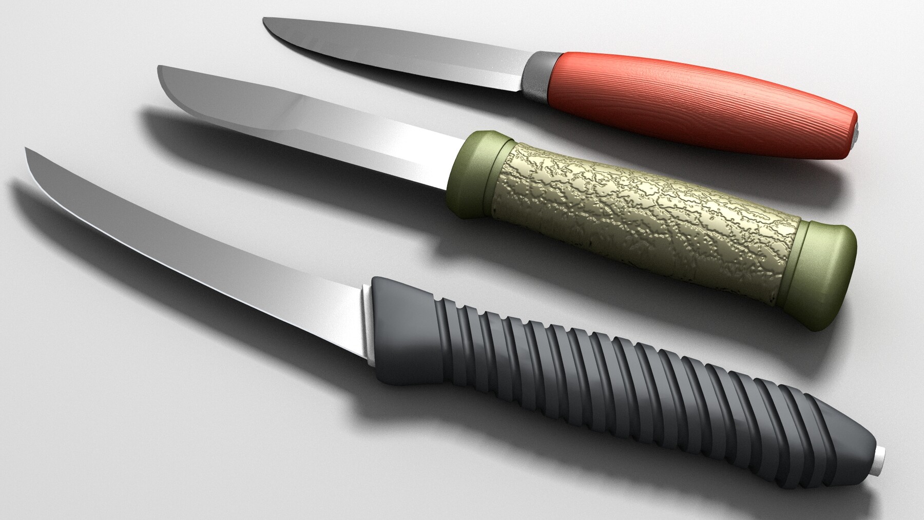 ArtStation - Knives x 3 | Game Assets