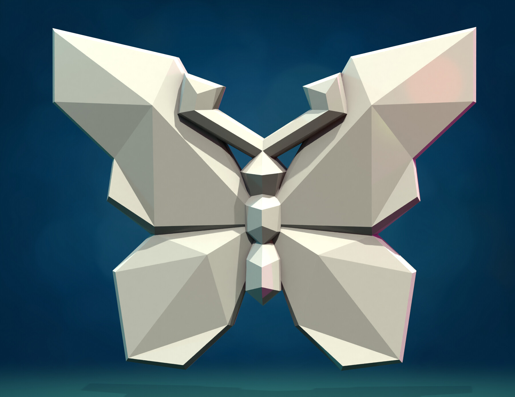 ArtStation - Butterfly Low Poly | Resources