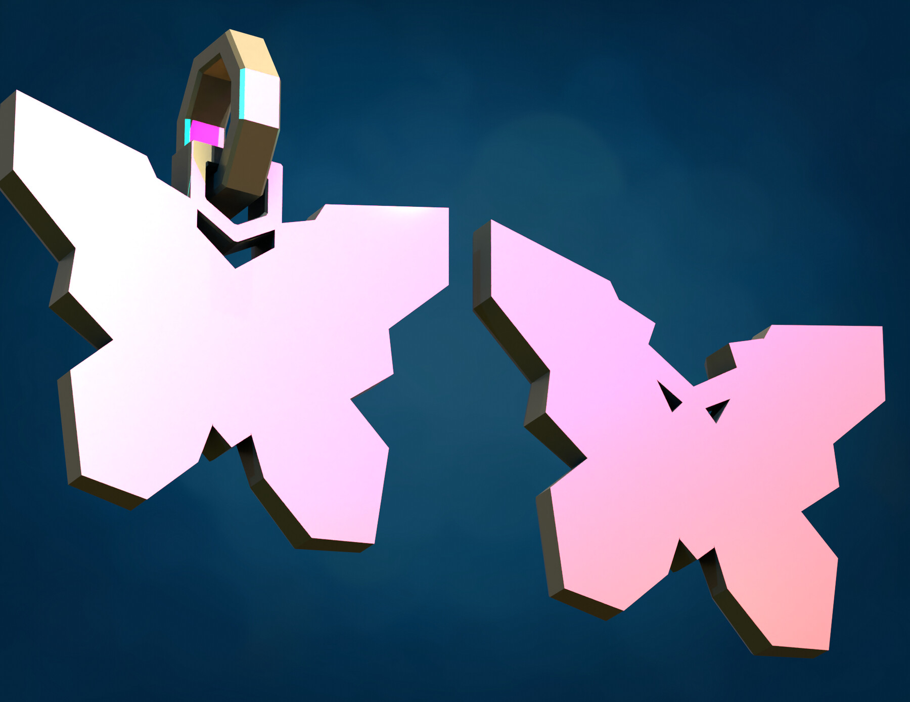 ArtStation - Butterfly Low Poly | Resources