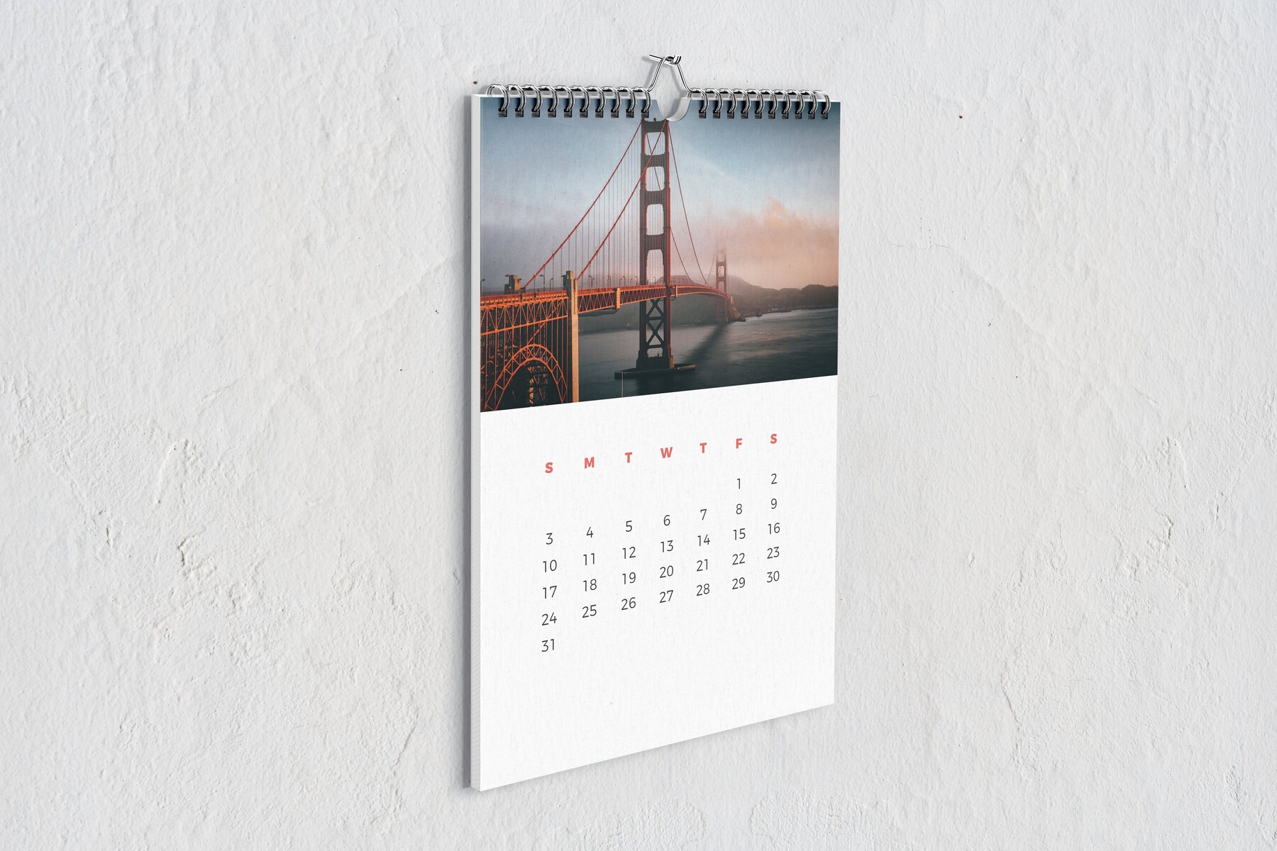 ArtStation - Portrait Wall Calendar Mockup | Artworks