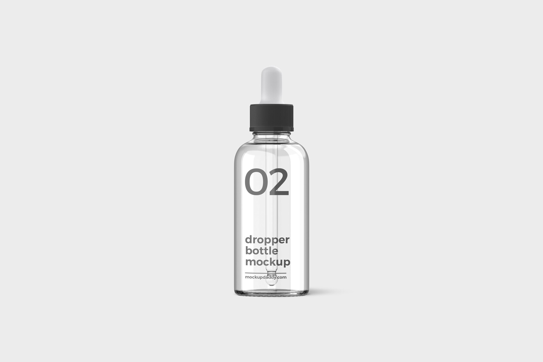 ArtStation - Transparent Dropper Bottle Mockup | Artworks