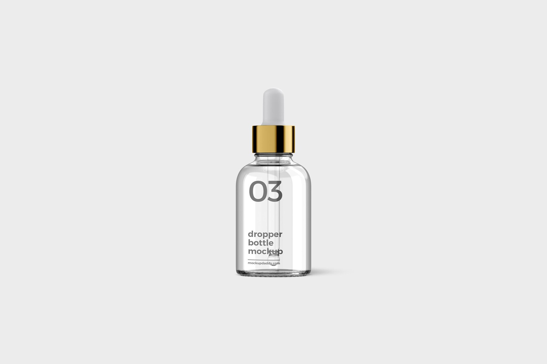 ArtStation - Transparent Dropper Bottle Mockup | Artworks