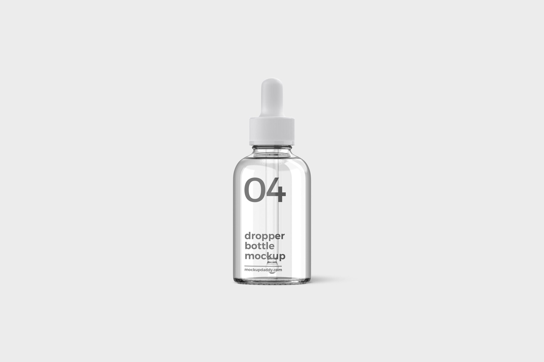 ArtStation - Transparent Dropper Bottle Mockup | Artworks