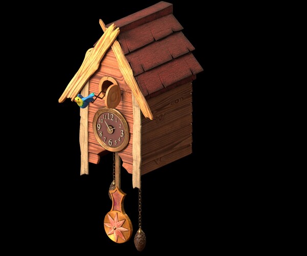 ArtStation - Precious Cuckoo Clock | Game Assets