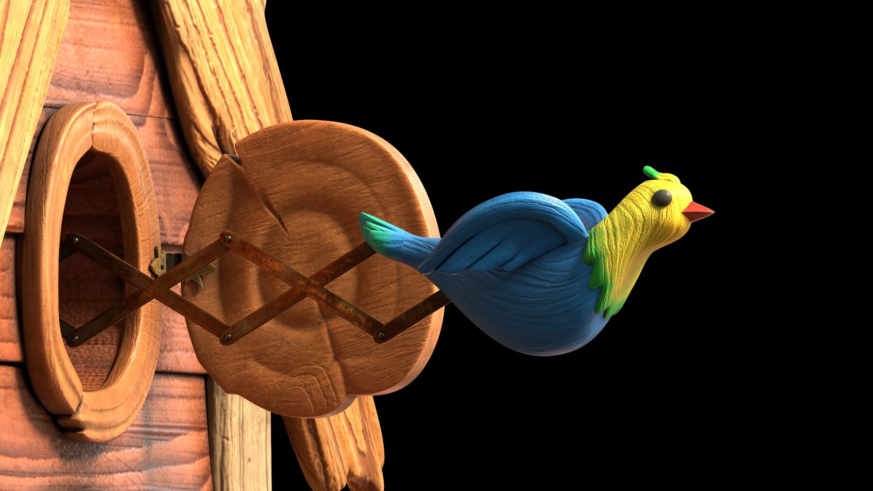 ArtStation - Precious Cuckoo Clock | Game Assets