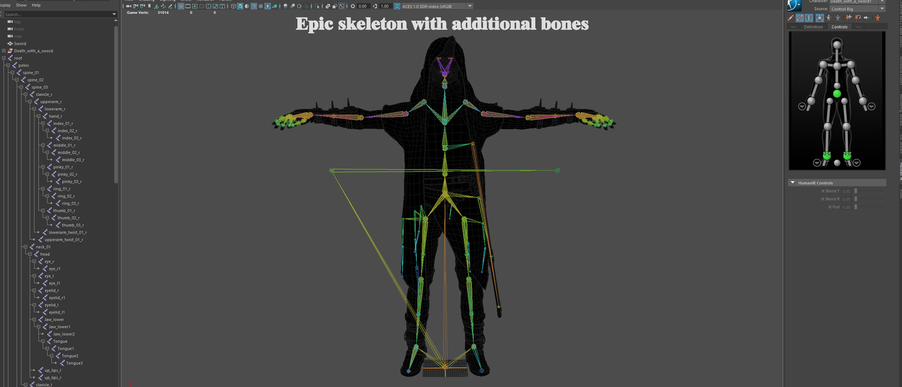 ArtStation - Death with a sword | Game Assets