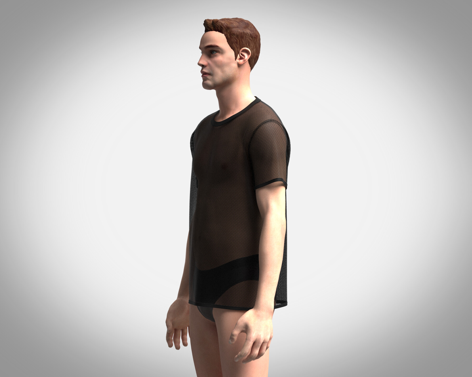 ArtStation - Tshirt with Mesh Fabric | Resources