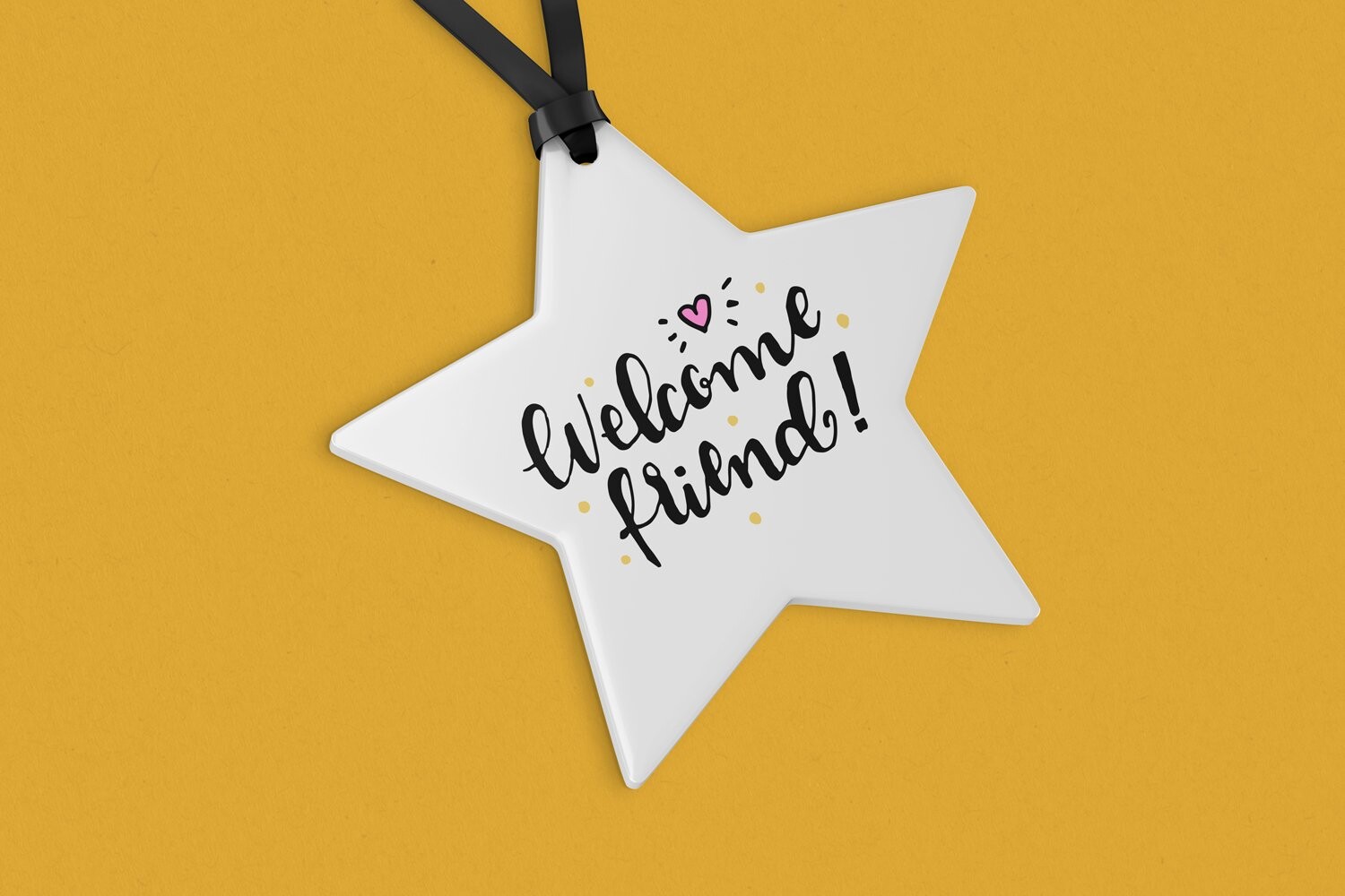 ArtStation - Christmas Ornaments Star Mockup | Artworks