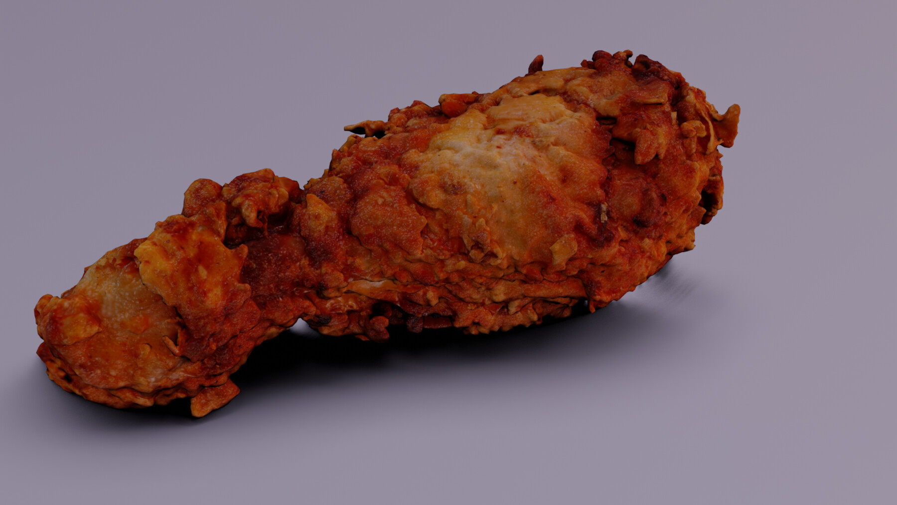 ArtStation - Crispy chicken low poly game ready | Game Assets