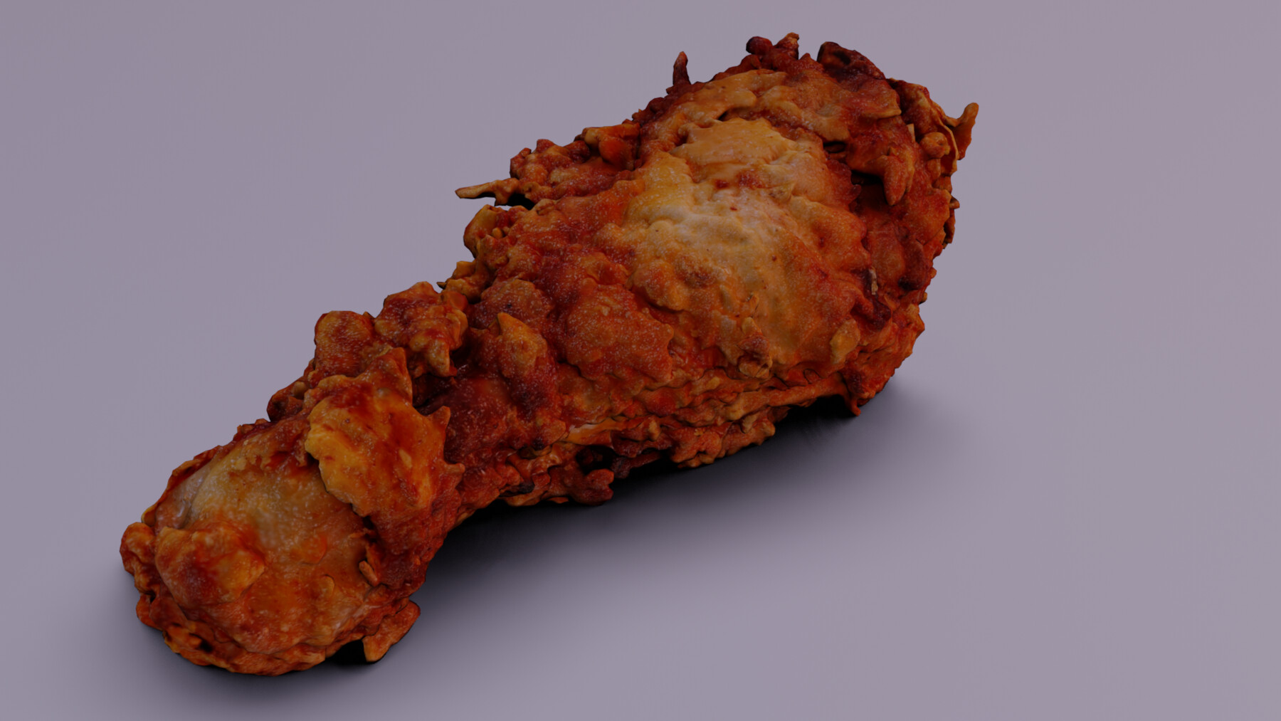 ArtStation - Crispy chicken low poly game ready | Game Assets