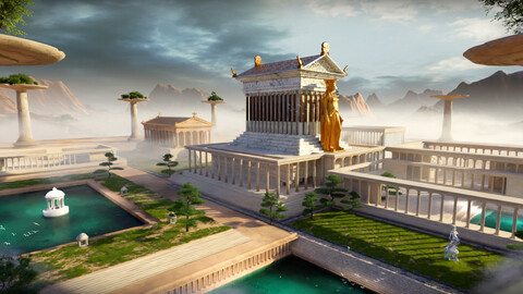 ArtStation - Forest Environment blender project file | Resources