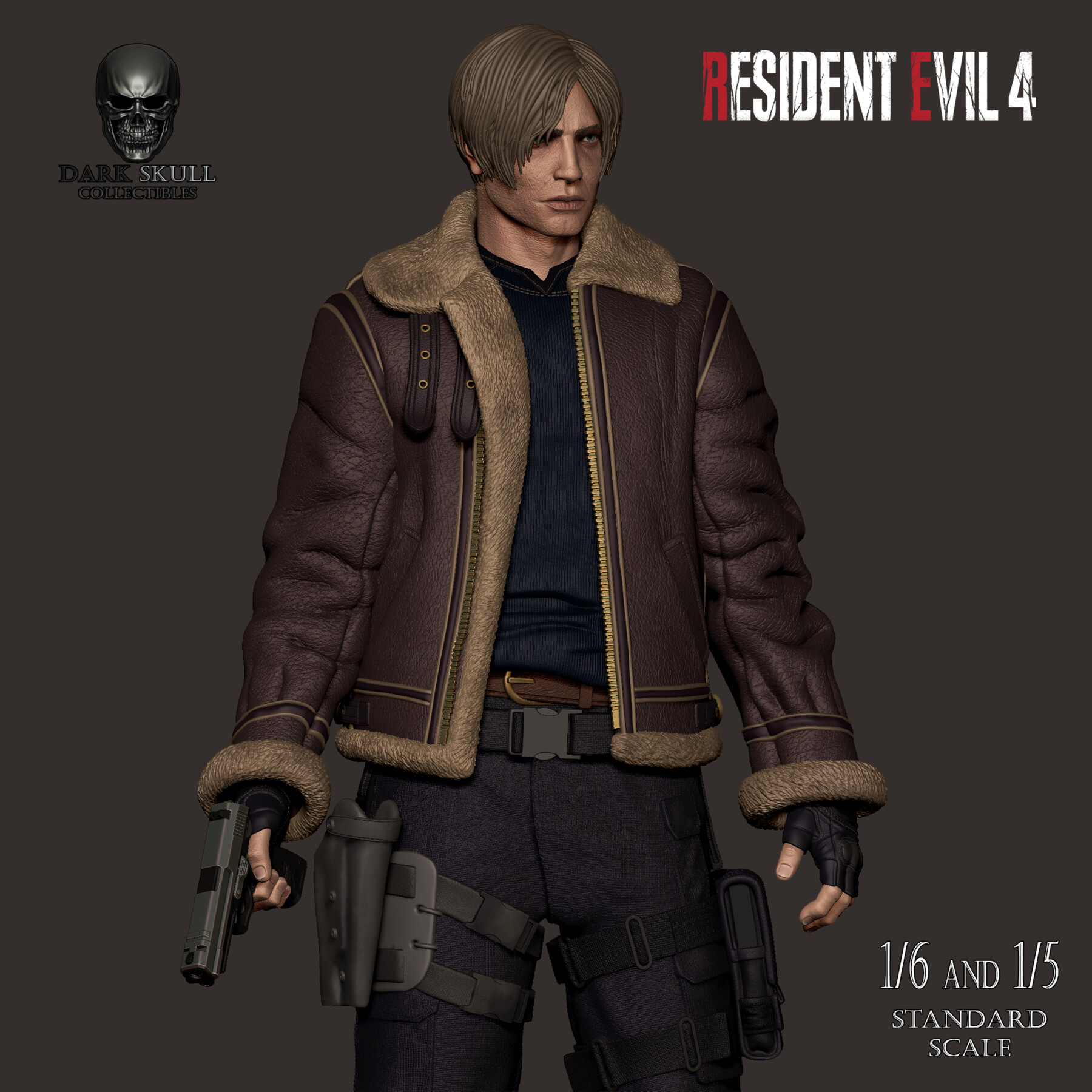 ArtStation - LEON S. KENNEDY RE 4 STL | Resources