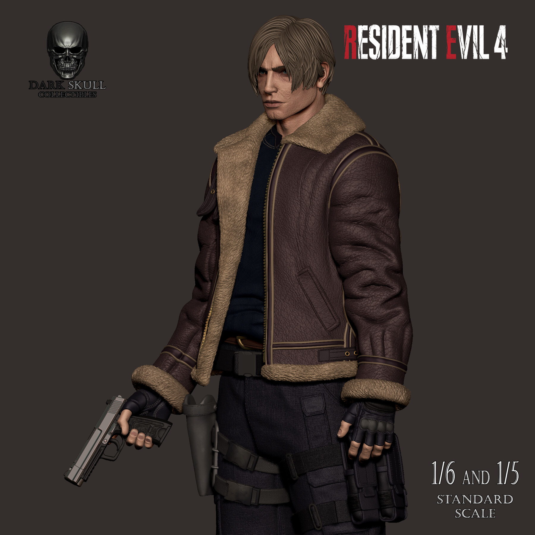 ArtStation - LEON S. KENNEDY RE 4 STL | Resources