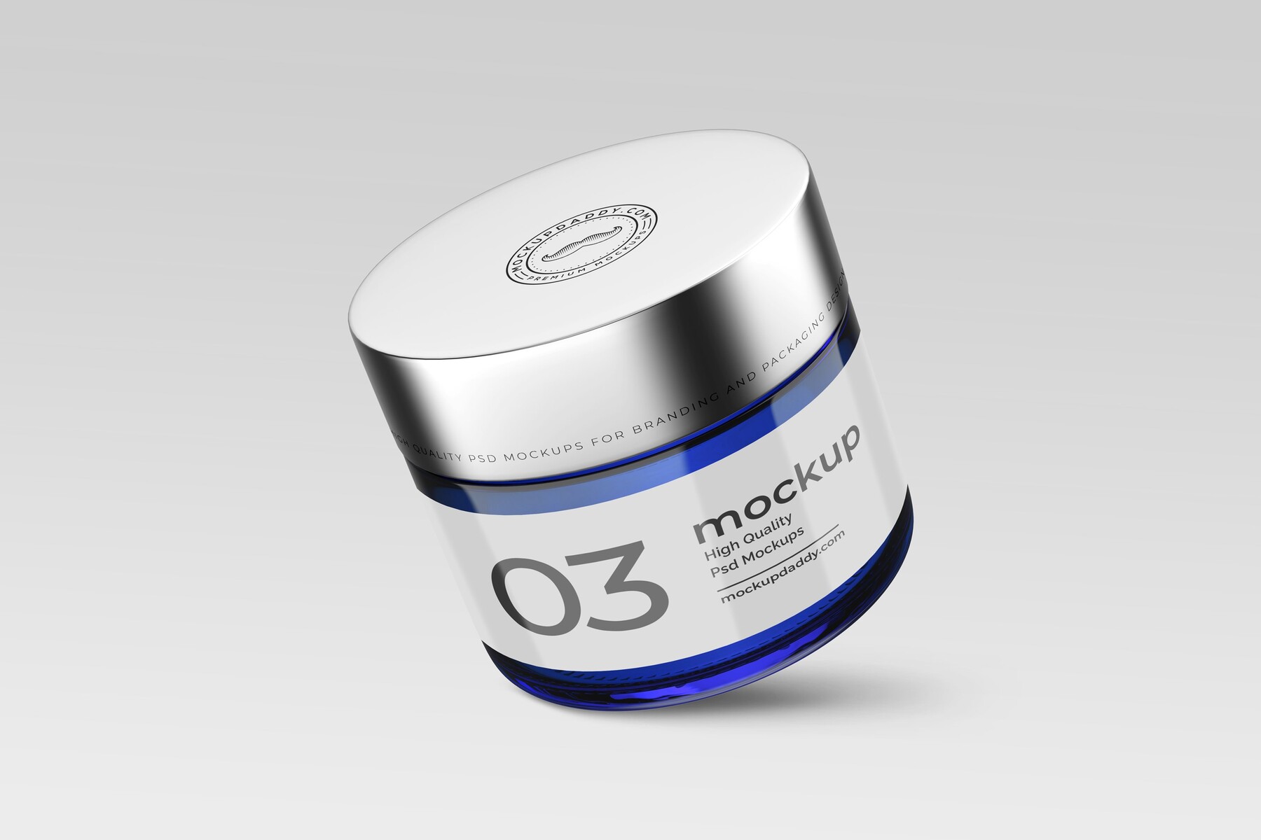 ArtStation - Cosmetic Blue Jar Mockup | Artworks