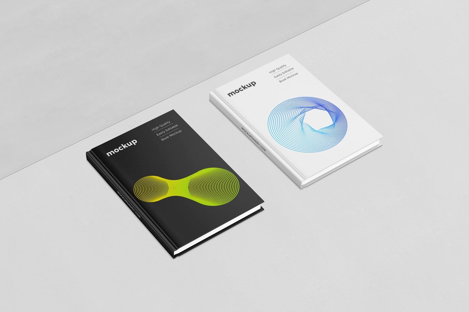 Mockupdaddy - Hardcover Book Mockup