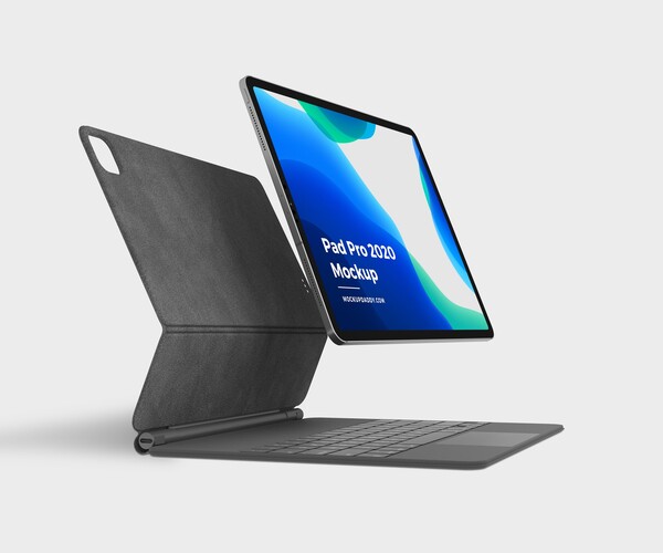ArtStation - iPad Pro Mockup with Magic Keyboard | Artworks
