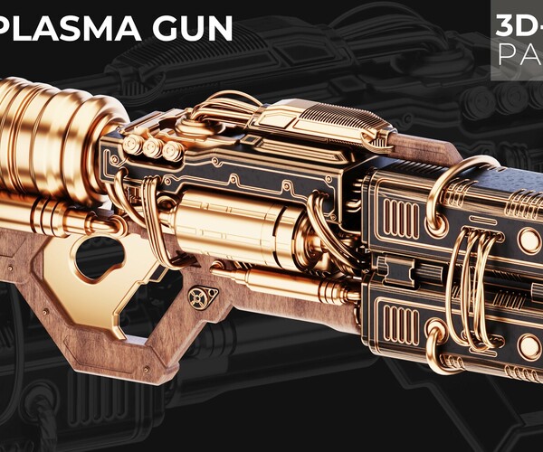 ArtStation - Apex Legends SCIFI Plasma Gun Model : Intergalactic ...