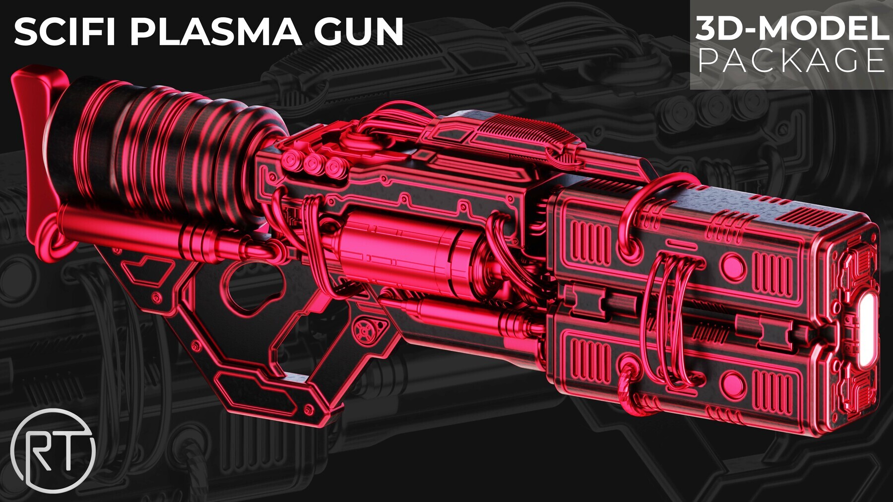 ArtStation - Apex Legends SCIFI Plasma Gun Model : Intergalactic ...