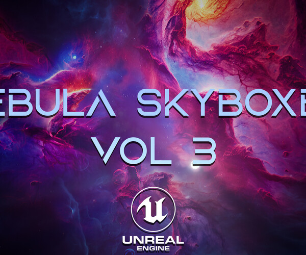 Artstation Animated Nebula Skyboxes Volume 3 Unreal Engine Project